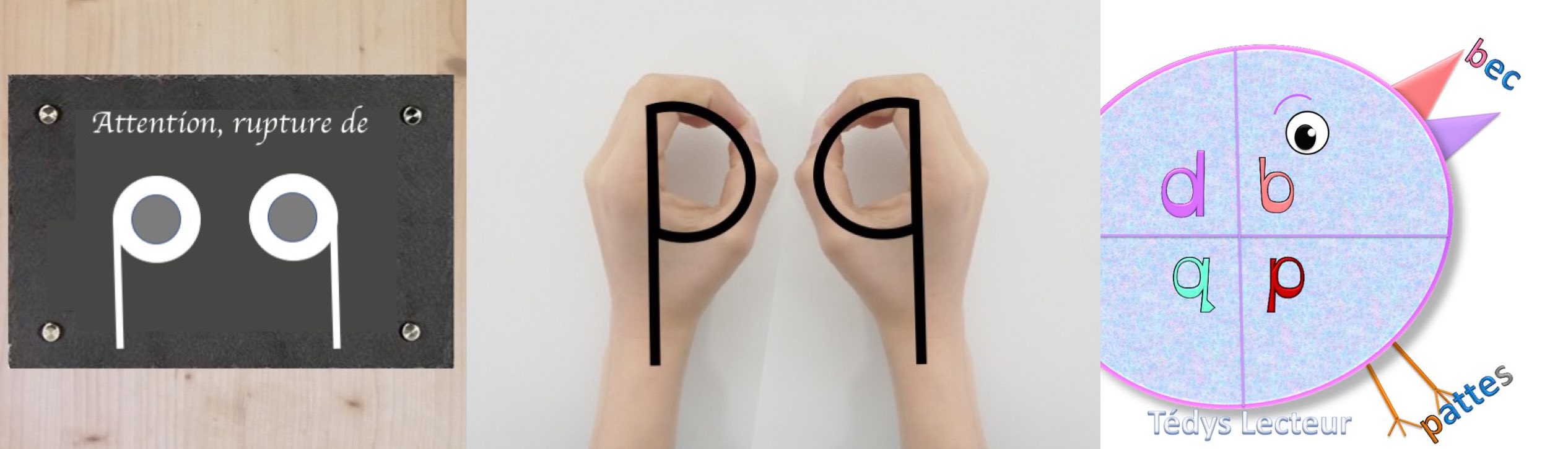 3 astuces pour ne plus confondre les lettres p et q. | Elevons nos enfantsElevons nos enfants